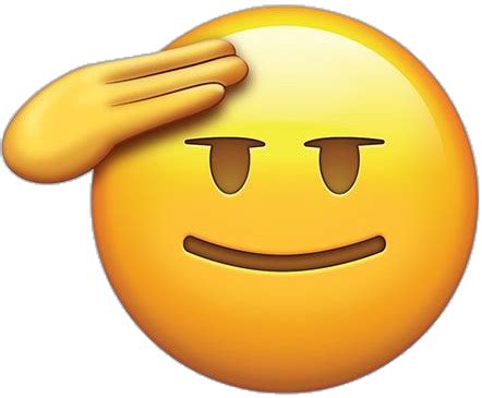 Salutingemoji Request Now Emoji Images Emoji New Emojis