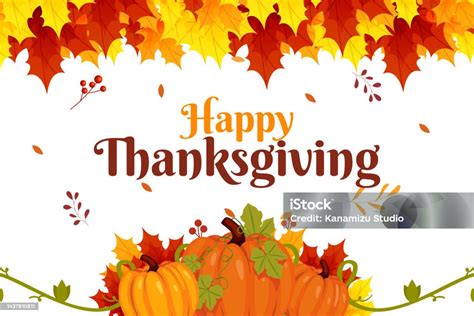 행복 한 추수 감사절 파티 포스터 템플릿 칠면조 단풍과 호박 10월에 대한 스톡 벡터 아트 및 기타 이미지 10월 11월 9월 Istock