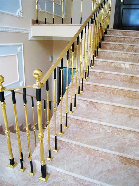 Brass Stairs Railing Brass Railing Bluster Brass Staircase Railing