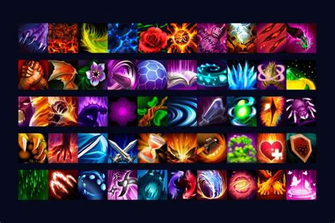 100 RPG Skill Icons CraftPix Net