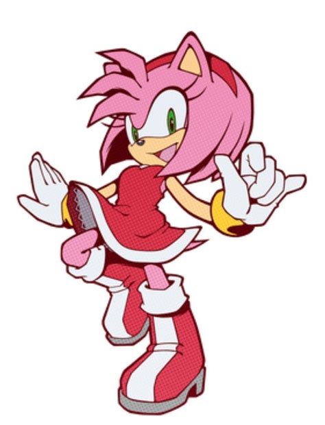 Amy Rose The Hedgehog 2d Modern Render Sonic Shadow Amy Tails