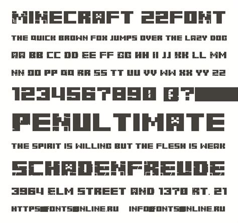 Minecraft Z2font Font