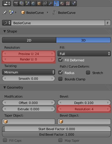 How To Render A Curve Without Creating Meshes Blender Stack Exchange