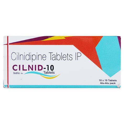 Cilnid 10 Tablet 10s