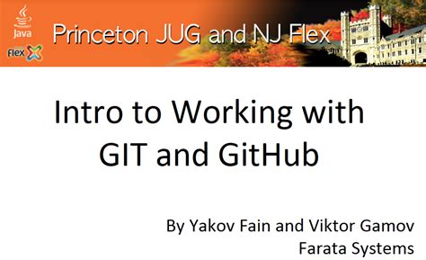 Intro To Working With Git And Github