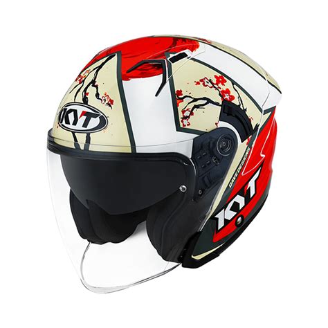 Kyt Helmet Nf J Openface Xavi Sakura