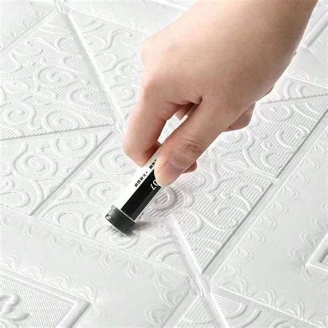 2030pcs 3d Peel And Stick Wallpaper Waterproof And Wipeable Foam Wall