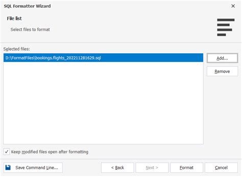 Format Files And Folders
