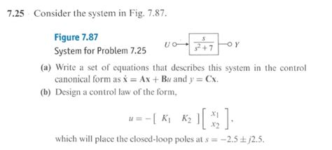 Solved Consider The System In Fig Figure Chegg Com
