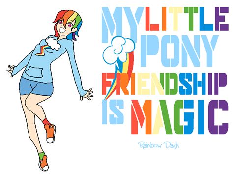 Mlp Fim Rainbow Dash Human By Countessphantomhivez On Deviantart