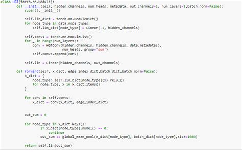 Hgtconv Error · Pyg Team Pytorchgeometric · Discussion 5791 · Github