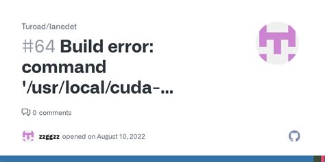 Build Error Command Usrlocalcuda 101binnvcc Failed With Exit Code 1 · Issue 64