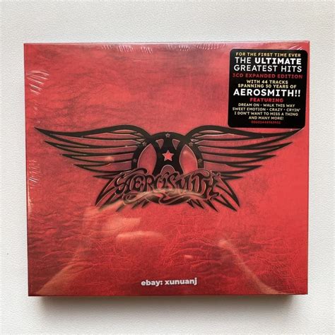 Aerosmith Greatest Hits Deluxe 3 Cd Classic Rock Music Album Brand