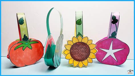 여름가방 도안나눔 Summer 여름미술 가방만들기 여름만들기 해바라기가방 수박가방 나팔꽃가방 토마토가방 어르신미술 집콕만들기