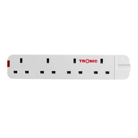 4 Way Extension Socket With 5 Meter Cable TSM Electric