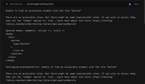 Screengetbyrolebutton Fails Without Rolebutton On Element · Issue 1032 · Testing