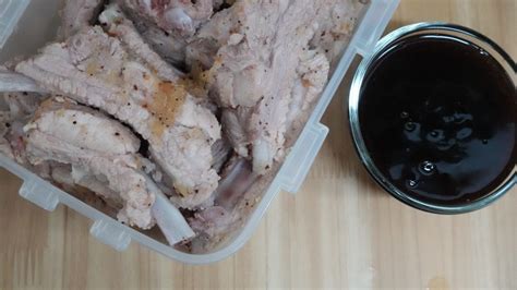 여행가서 맛있게 즐기는 등갈비구이and바베큐소스