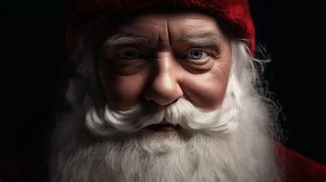 산타클로스 클로즈업 샷 산타 얼굴 사진 배경 일러스트 및 사진 무료 다운로드 Pngtree