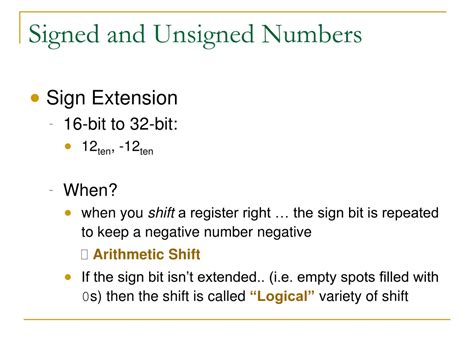 Ppt Signed And Unsigned Numbers Powerpoint Presentation Free Download Id9342447
