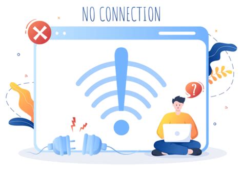 Lost Wireless Connection Or Disconnected Cable Page Network Bad Png