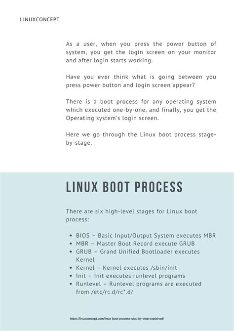 Linux Boot Process Explained Pdf