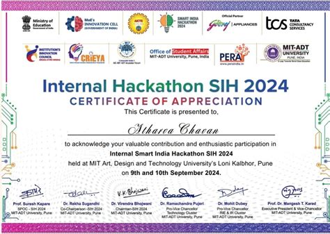 Atharva Chavan On Linkedin Hackathonexperience Teamwork Innovation Continuouslearning Grateful