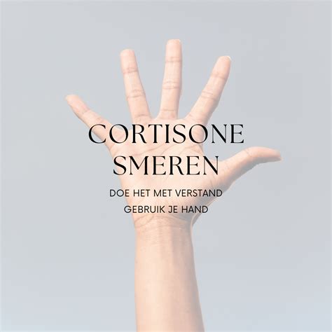Cortisone Ftu Finger Tip Unit Pillenpraat