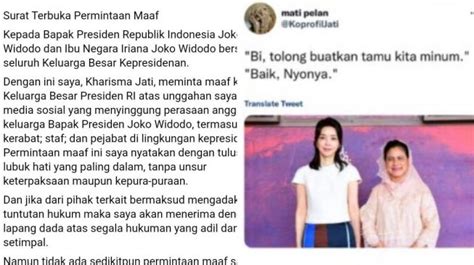 Sosok Dan Profil Kharisma Jati Yang Viral Di Twitter Karena Foto Ibu Negara