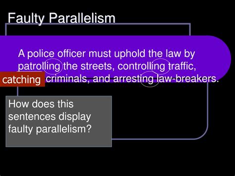 Ppt Enhancing Writing With Faulty Parallelism And Structural Declarations Powerpoint