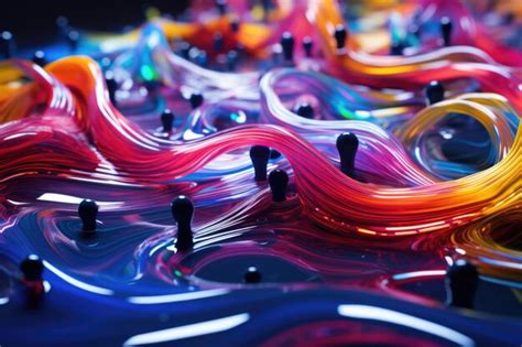 Premium Ai Image Fluid Nexus A Glimpse Into The Genetically Enhanced Cybernetic Future