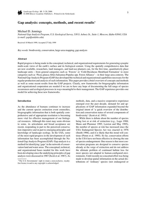 Data Gap Analysis Examples To Download