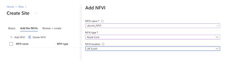 Create A Virtualized Network Functions Vnf Site Microsoft Learn