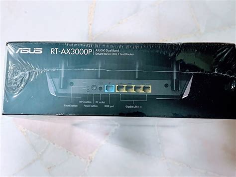 Asus RT AX P WiFi Router BNIB Computers Tech Parts Accessories Networking On Carousell