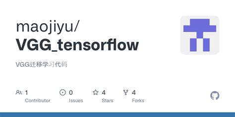 Github Maojiyuvggtensorflow Vgg迁移学习代码