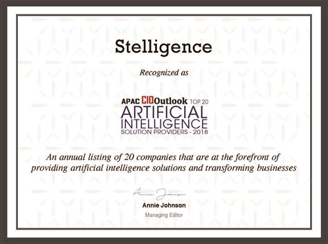 Stelligence Stelligence