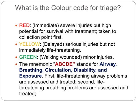 Triage Protocol Guidelines 14223pptx