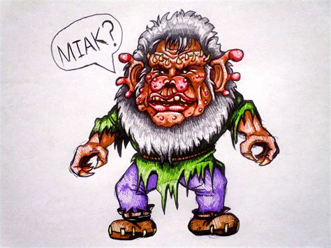 Ernest Scared Stupid Troll By Purple Goop On Deviantart