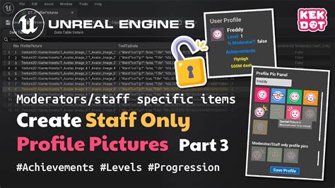 How To Make Staff Moderator Only Profile Pictures Part 3 Blueprint