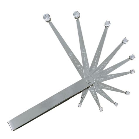 Pattern For 10 Diamond Sizes From 0 2 To 2 Carats