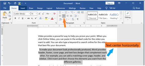 Align Text In Ms Word Left Right Center Justify 2026