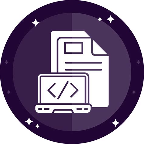 Coding Solid Badges Icon 38797184 Vector Art At Vecteezy