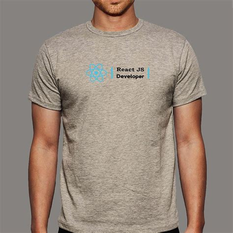 React Js Developer Mens Profession T Shirt