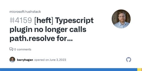 Heft Typescript Plugin No Longer Calls Pathresolve For