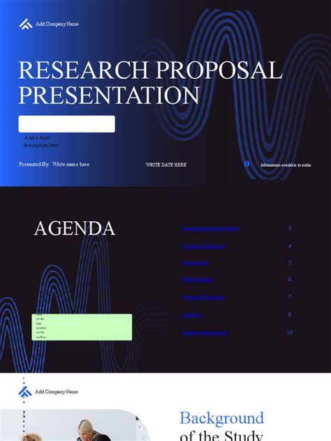 Project Proposal Business Presentation In Dark Blue Pink Abstract Tech Style Pdf Science