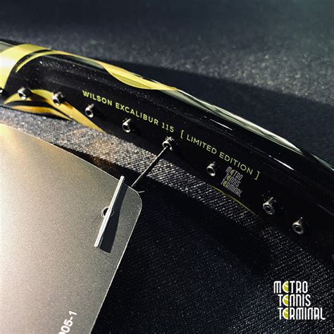 Wilson Excalibur 115 2021 Limited Edition Gold Gold Tennis Racket Shopee Malaysia