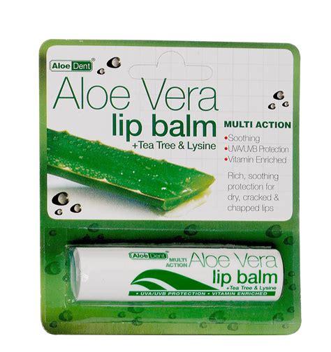 Aloe Vera Lip Balm 4g Rich Soothing Protection For Dry Cracked