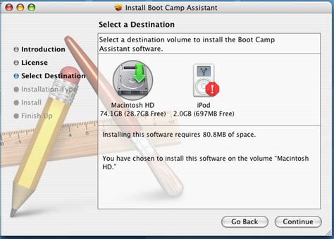how do i install windows xp on my mac using boot camp