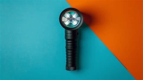 Torch With Rechargeable Led Bulb Premium Ai Generated Image