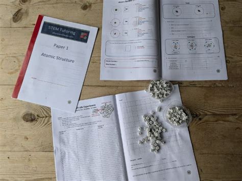 Gcse P1 Atomic Structure Triple Complete Workbook With Answers Teaching Resources