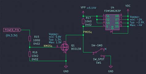 Design Check Request For Controlling Pmos Via 3 3v Gpio R Askelectronics